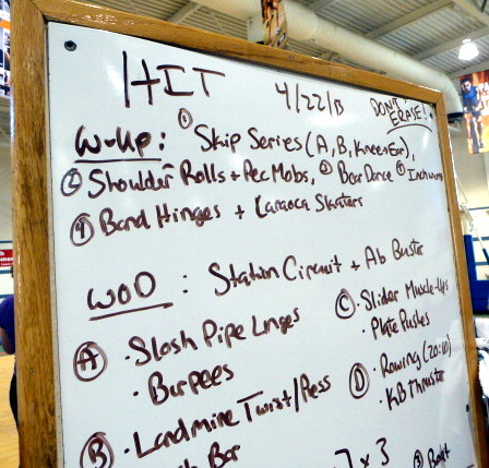 HIT (High Intensity Training) at NIFS