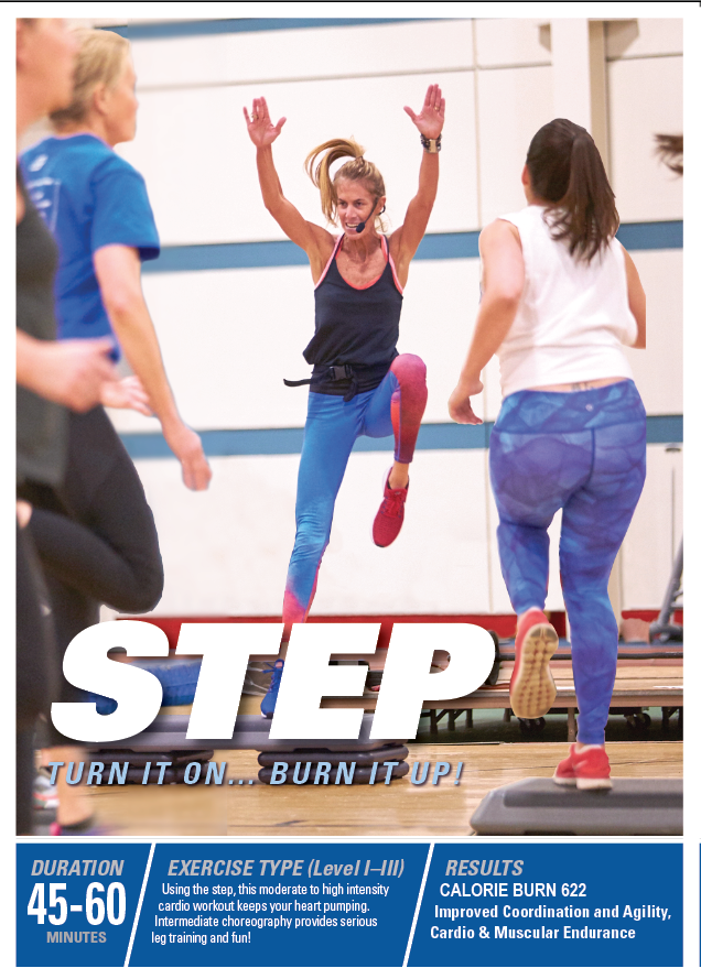 Step Class: Step Up to a New Level of Fitness!